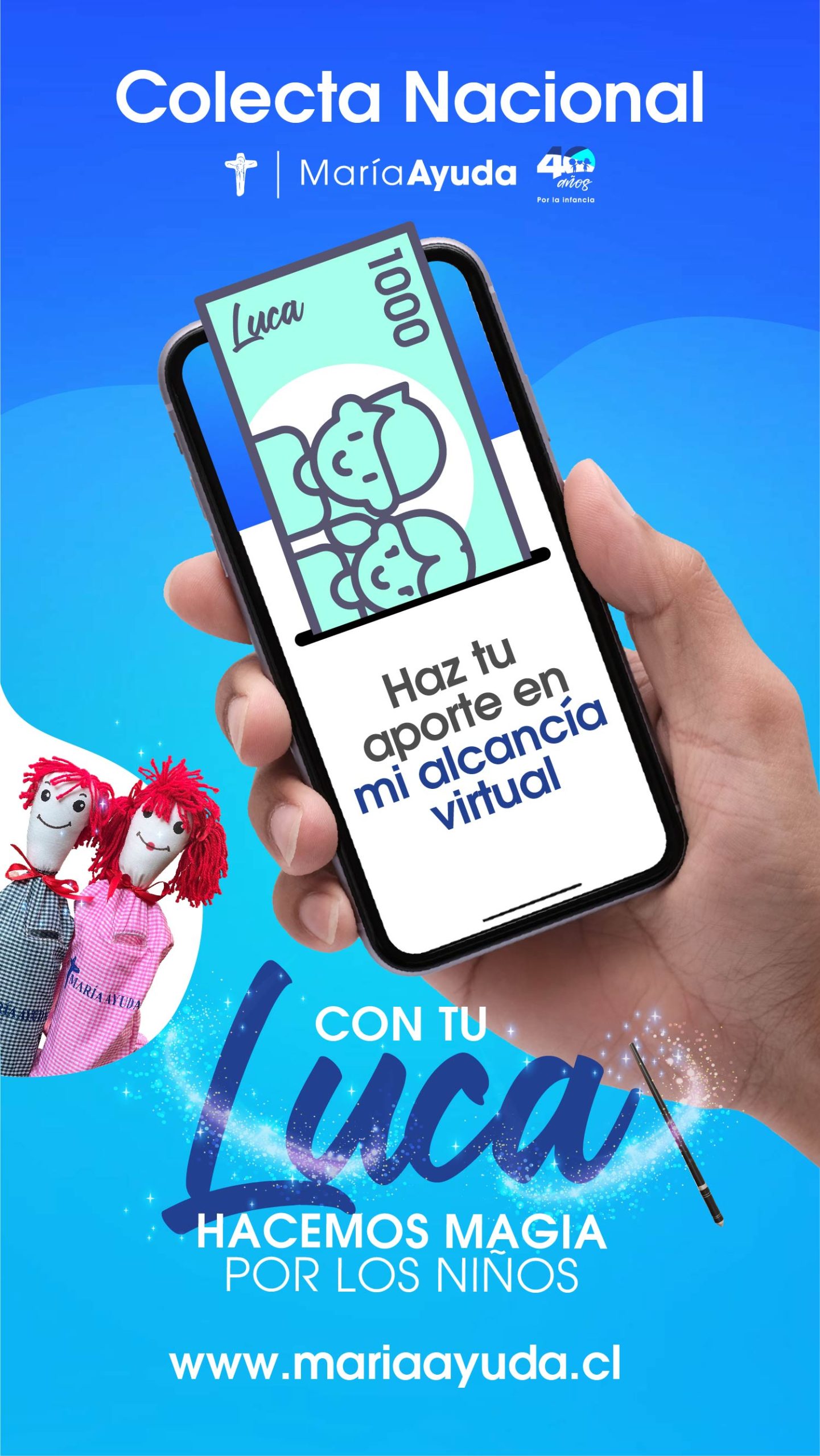 ¡Súmate a la Colecta Nacional de María Ayuda! - La Maisonnette